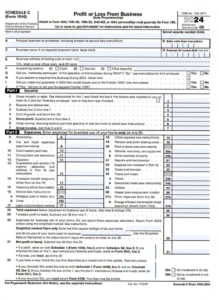 How to File Schedule C Form 1040